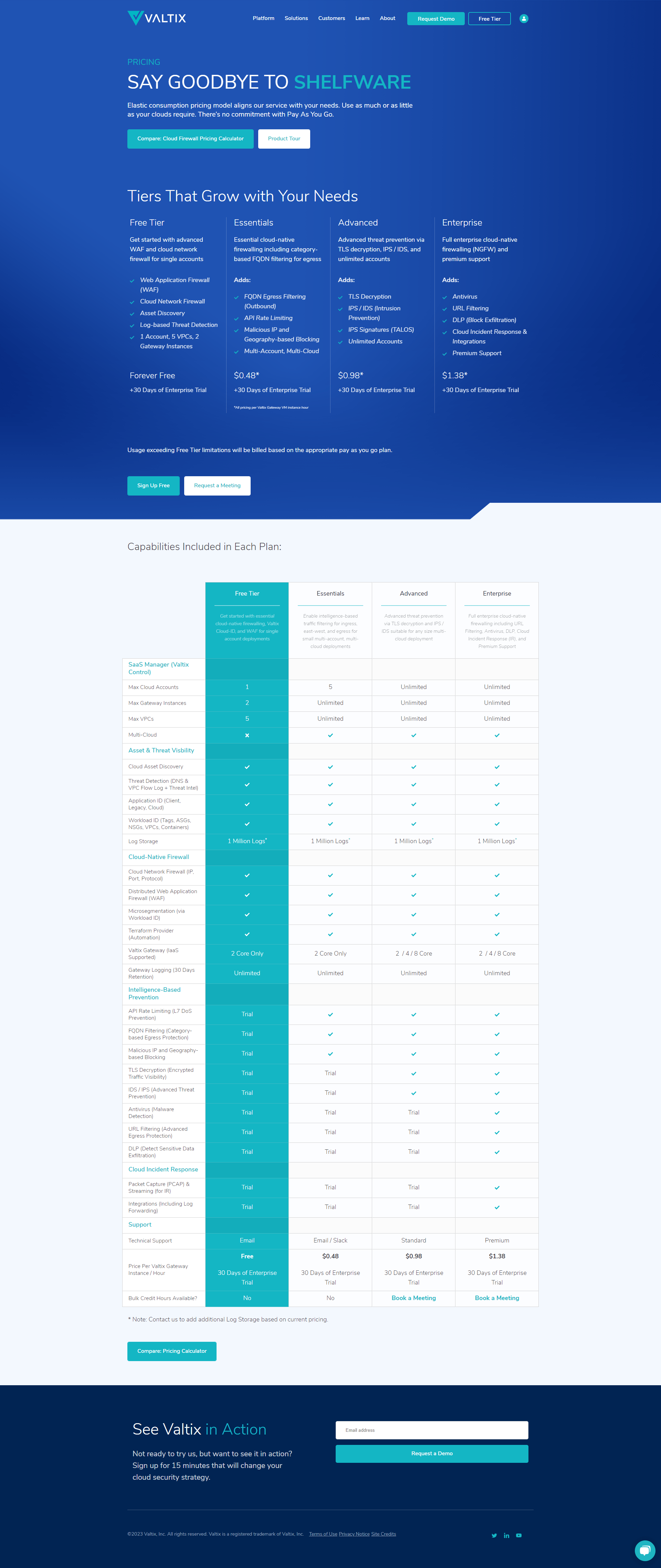 InspoSec features Valtix